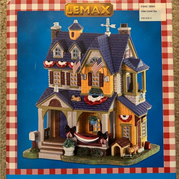 Lemax | Other | Lemax Golden Summer Days Porcelain Lighted Building ...